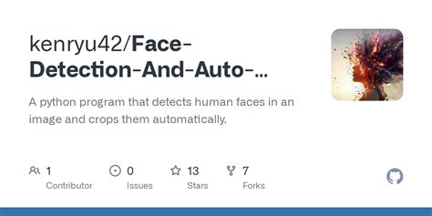 Github Kenryu42face Detection And Auto Crop A Python Program That