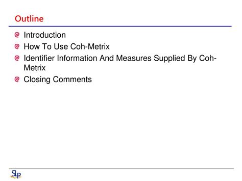 Ppt Coh Metrix Analysis Of Text On Cohesion And Language Powerpoint