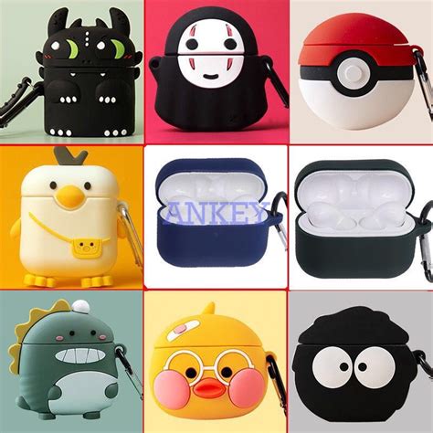 Jbl Wave Beam Vibe Beam Cover Black Faceless Man Earphone Silicone Case Earbuds Waterproof