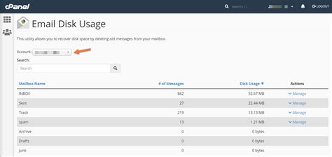 How To Use Email Disk Usage In CPanel ChemiCloud KB