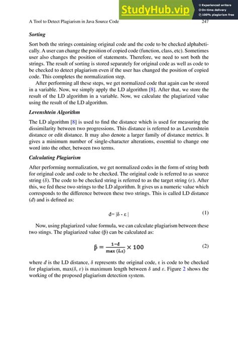 a tool to detect plagiarism in java source code pdf