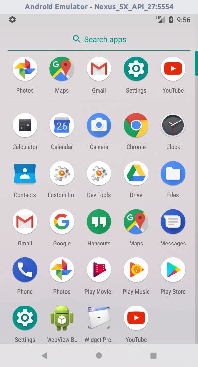 Android Emulator Shows Only On A Small Part Of The Screen Stack Overflow