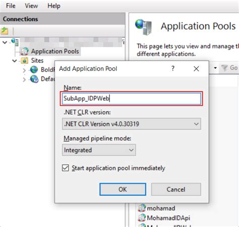 Deploy Bold Reports Server As A Sub Application