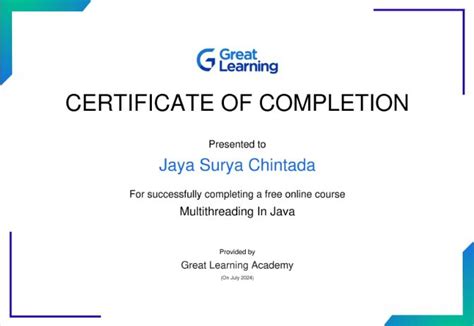 Chintada Jaya Surya On Linkedin Greatlearningacademy Greatlearning