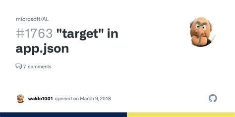 Target In Appjson · Issue 1763 · Microsoftal · Github
