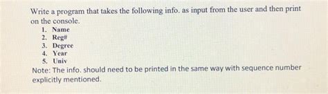 Solved Write An Assembly Language Program For Emu8086