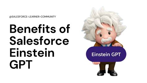 Benefits Of Salesforce Einstein Gpt