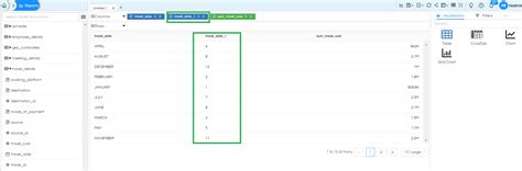 Usage Of Fetch And Hide Column In Helical Insight Helical Insight