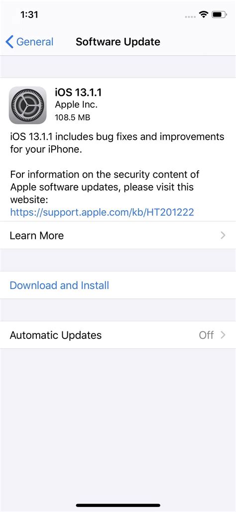 Apple S IOS 13 1 1 For IPhone Now Available Includes Patches For Keyboard Security Flaw