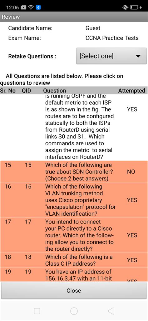 Sim Ex™ Practice Exams Android App For Ccna 200 301