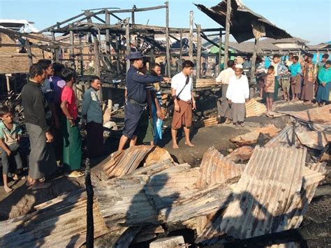 ပေါက်တောမွတ်ဆလင်ဒုက္ခသည်စခန်း မီးလောင်၊ မိန်းကလေးငယ် ၂ ဦးသေဆုံး