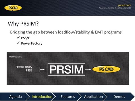 Prsim Presentation Pscad V15presentation Pdf Technology And Computing