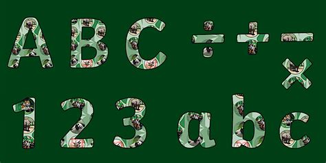 Endangered Animals Bulletin Board Letters And Numbers