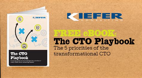 Kiefer Ebook The Cto Playbook Kiefer Consulting