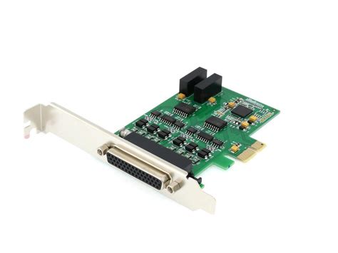 SYBA IO Crest Port RS Serial PCI Express Card DB Female Panel Mountable Field Terminator