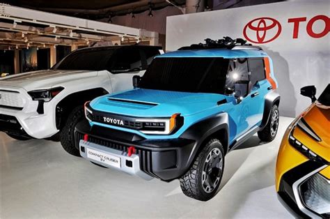 Toyota Compact Cruiser Ev Suv Is Retro Yet Cool Autocar India