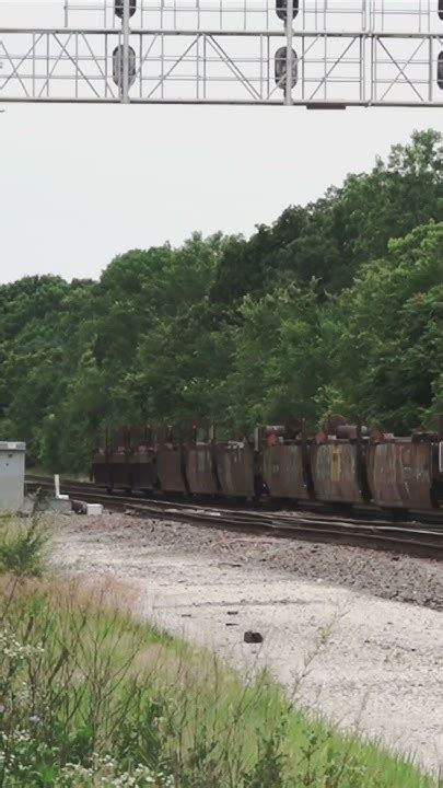 Bnsf Freight Train Wasting No Time While The Rails Are Clear Youtube