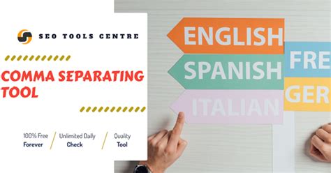 Free Online Comma Separator List To Comma Seo Tools Centre