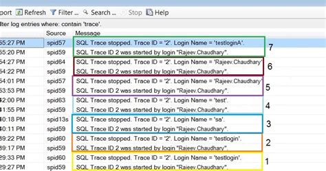 Rajeev Chaudhary Sql Error Log Shows Random User And Spid Stopping Sql Trace