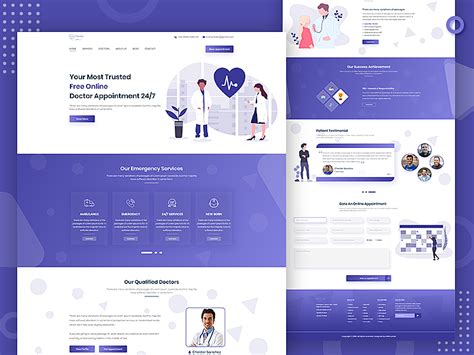 Appointment Website Template