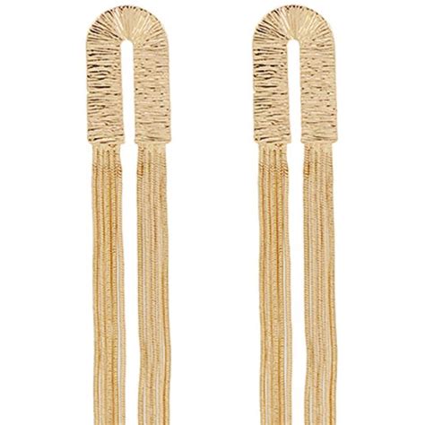 Texture Metal And Chain Tassel Earrings Nel 2024 Texture Metal And Chain Tassel Earrings Nel 2024