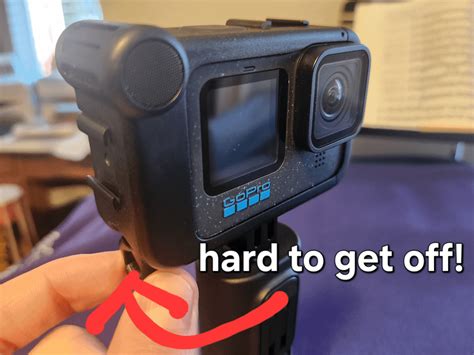 Thumb Screw Issue Media Mod Gopro12 R Gopro