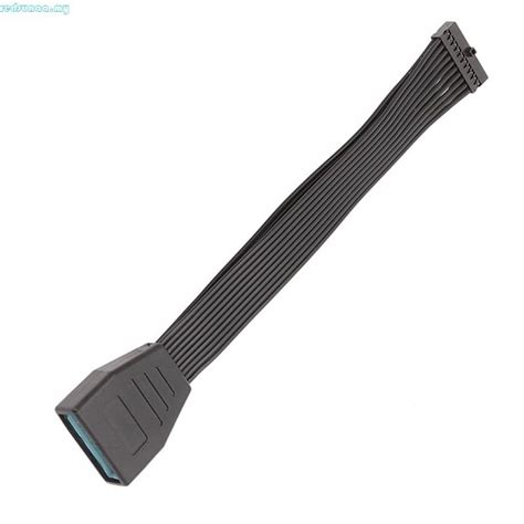 Redsunaa Usb 3 0 Header Extension Cable Low Profile Usb 3 0 Internal 19