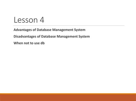 Dbms Introductionpptx Databases Computer Software And Applications