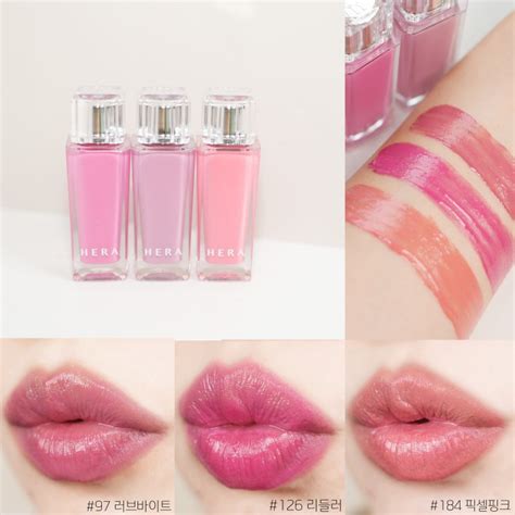 헤라 센슈얼 피팅 글로우 틴트 러브바이트 리들러 픽셀핑크 쿨톤립 추천 네이버 블로그