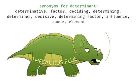 More 430 Determinant Synonyms Similar Words For Determinant