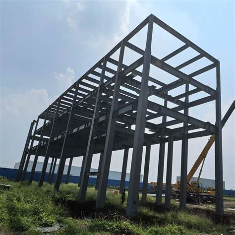 Prefabricated Easy Assemble Hot Rolled H Section Steel Structure For