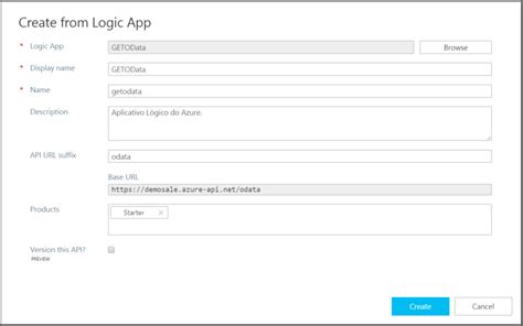 Creating An Odata Service Using Logic Apps Part Api Management