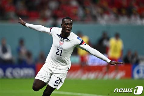 [월드컵] 64년 만에 출전한 웨일스 베일 동점골로 미국과 1 1 무승부