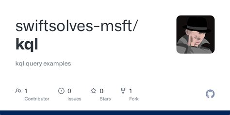 Github Swiftsolves Msft Kql Kql Query Examples