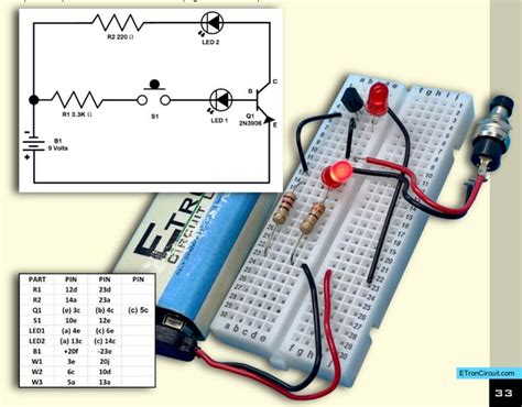 Intro To PNP Transistor Schematic Diagram Electronics Basics Electronics Education Simple