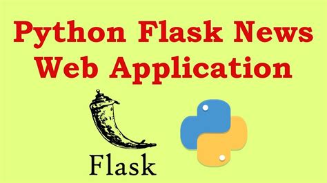 Python Flask Create News Web Application With News Api Youtube