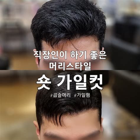 직장인이 하기 좋은 남자 머리스타일 가일컷 뜨는 남자 곱슬머리 가일펌 네이버 블로그