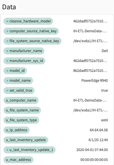 How To Set Up An Ih Etl Transform Map Servicenow Community