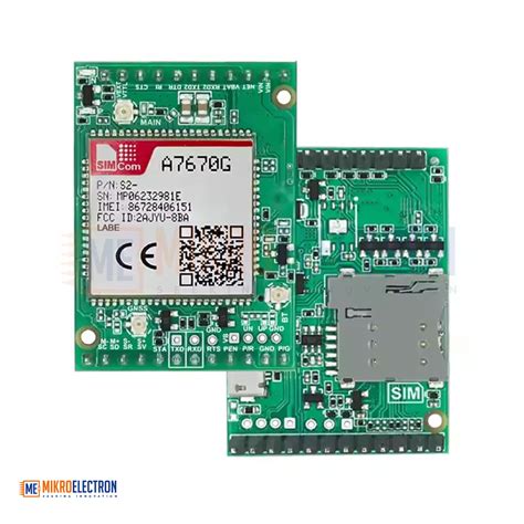 Simcom A7670g Global Module Development Baord Lte Cat1 Core Board Without Gps 23pin Usb To Ttl