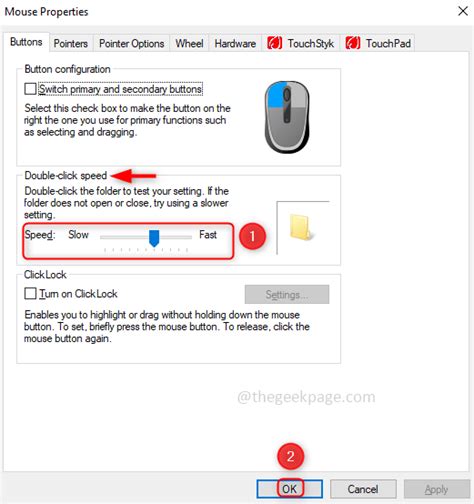 How To Adjust The Mouse Double Click Speed In Windows