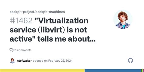 Virtualization Service Libvirt Is Not Active Tells Me About Wrong