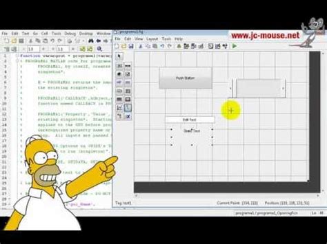 Creación de GUI con MatLab GUIDE YouTube
