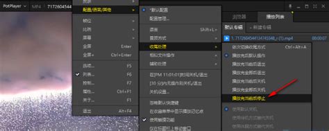 potplayer如何设置播放结束后自动停止 系统屋