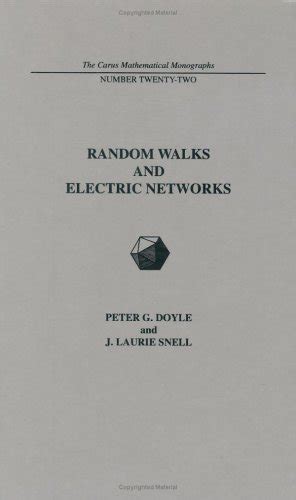 Random Walks And Electric Networks Download Link