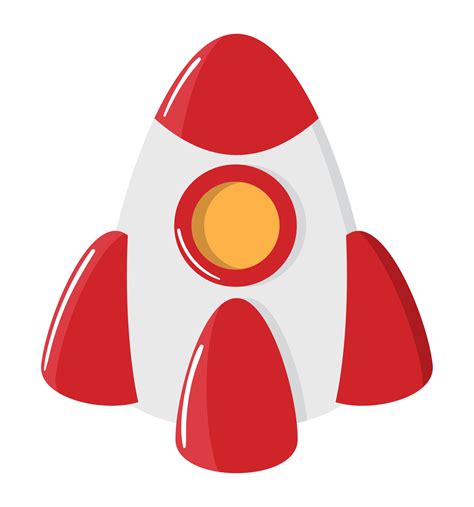 Rocket Toy Icon 13829310 Vector Art At Vecteezy