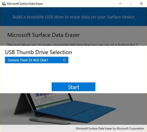 Microsoft Surface Data Eraser ปกป้องข้อมูลของคุณโดยการลบอย่างปลอดภัย