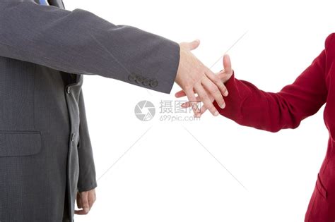 情侣握手孤立在白色背景上高清图片下载 正版图片303832049 摄图网