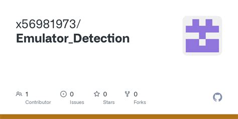 Github X56981973emulatordetection