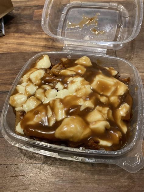 Small Poutine Orange Julep Montreal Rpoutine