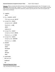 Demand Estimation Elasticity Analysis Graphs Regressions Course Hero